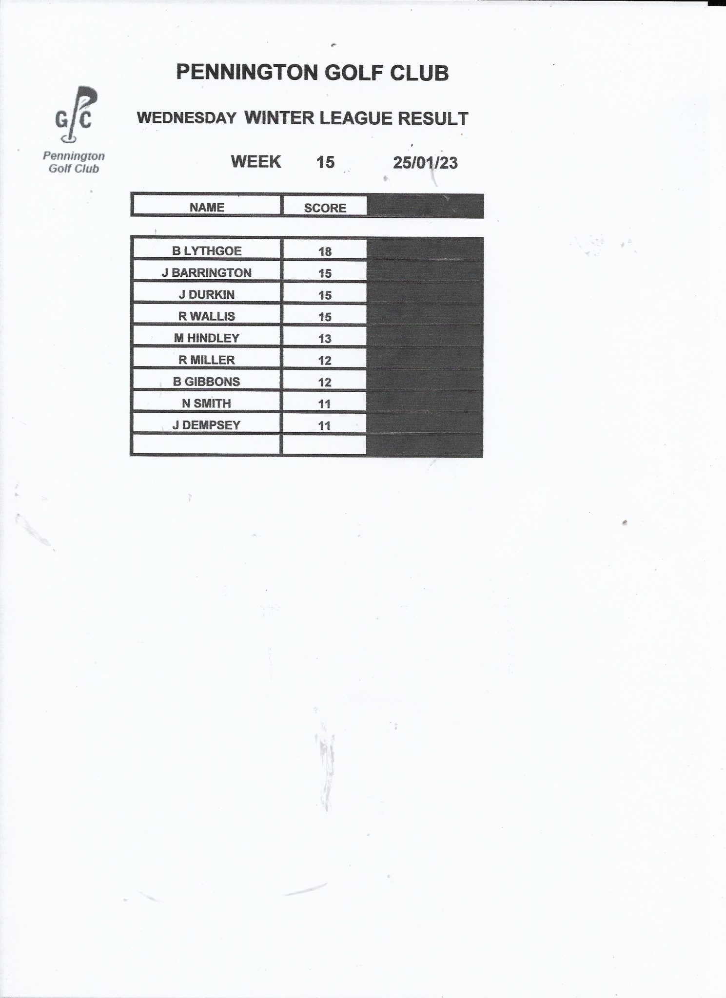 Pennington Golf Club