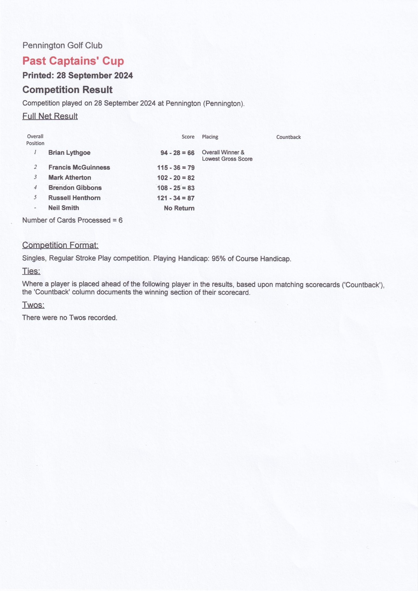 Pennington Golf Club