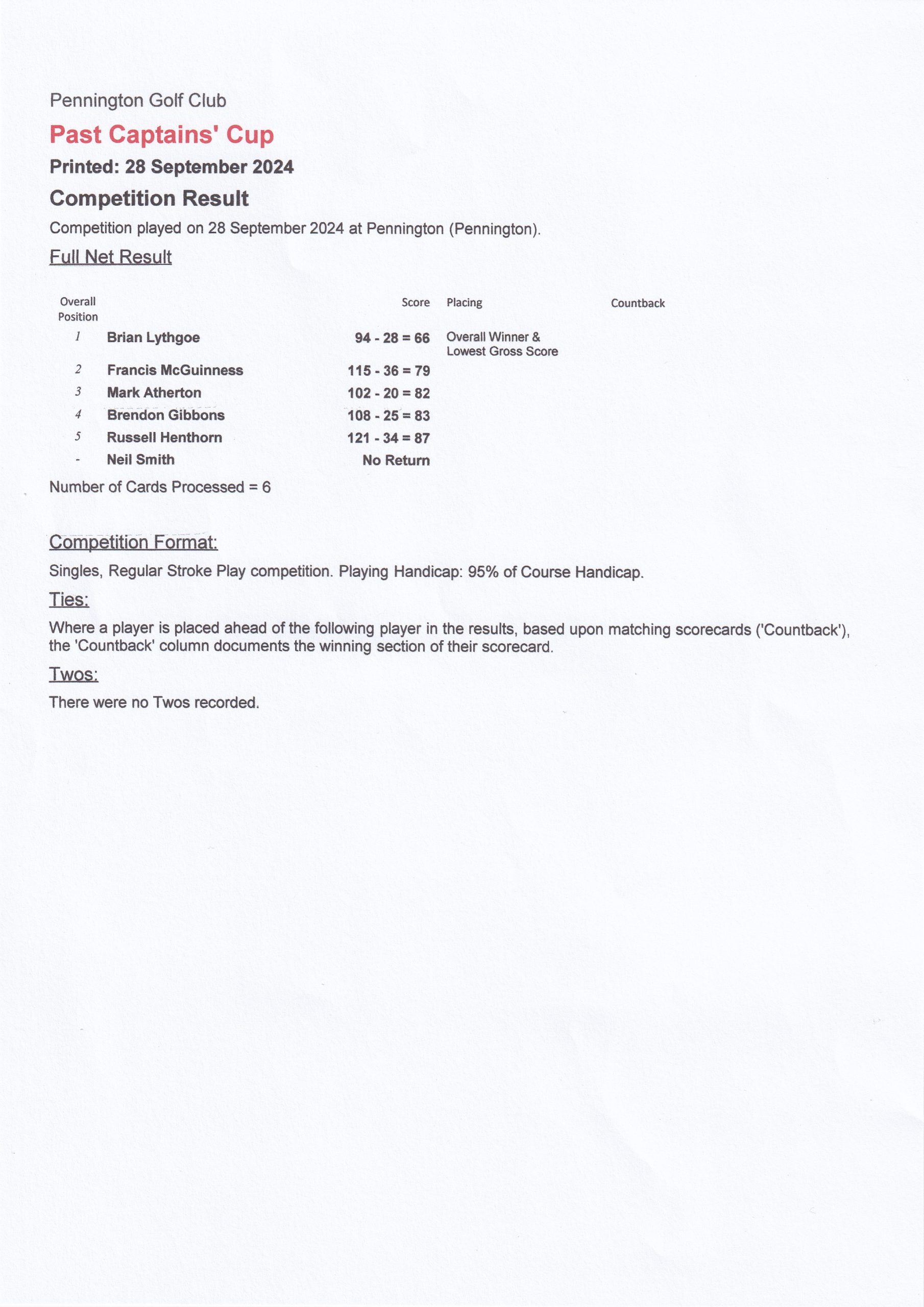 Pennington Golf Club