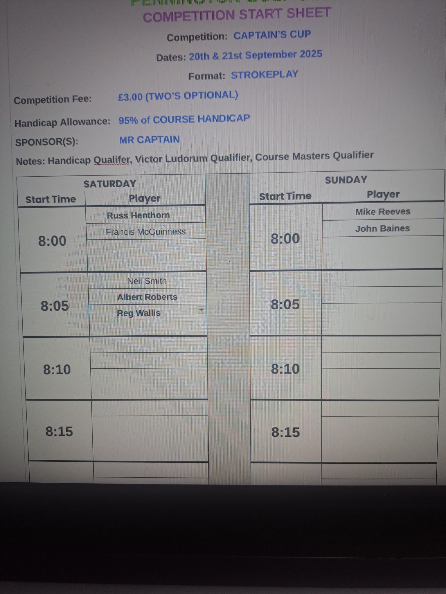 Pennington Golf Club