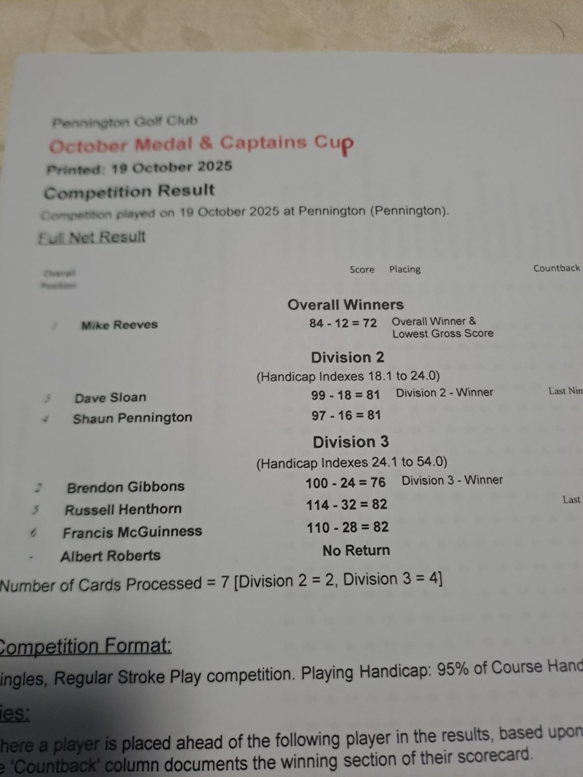 Pennington Golf Club